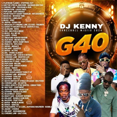 Stream DJ KENNY G40 DANCEHALL MIXFIX 2024 by DJ KENNY A-MAR SOUND ...