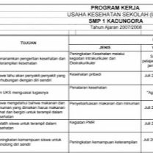 Stream Download !!INSTALL!! Program Kerja Uks Smp from Yvonne Reagor ... Stream Download !!INSTALL!! Program Kerja Uks Smp from Yvonne Reagor ...