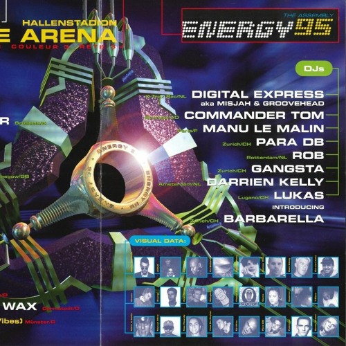 Stream Carl Cox & Commander Tom live @ ENERGY RAVE, Zurich 1995 by ...