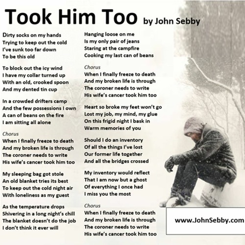 Stream Took Him Too - Lyrics by John Sebby, Music by Elliott Sheridan ...