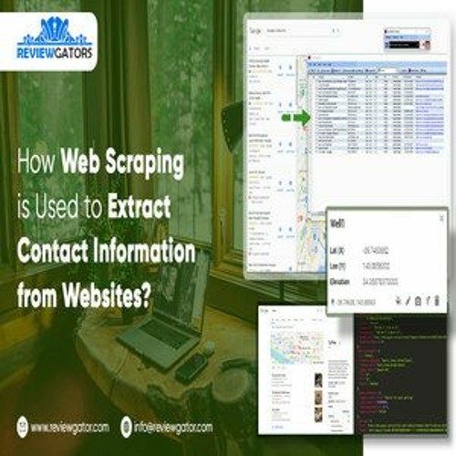 Stream Extract contact information data using web scraping by Review Gators | Listen online for ...
