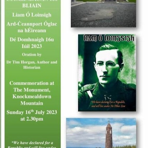 Stream Liam Lynch Commemoration - Dr Tim Horgan by Tipp FM Radio ...