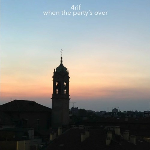 Stream Billie Eilish - when the party's over - 4rif Rendition by ...