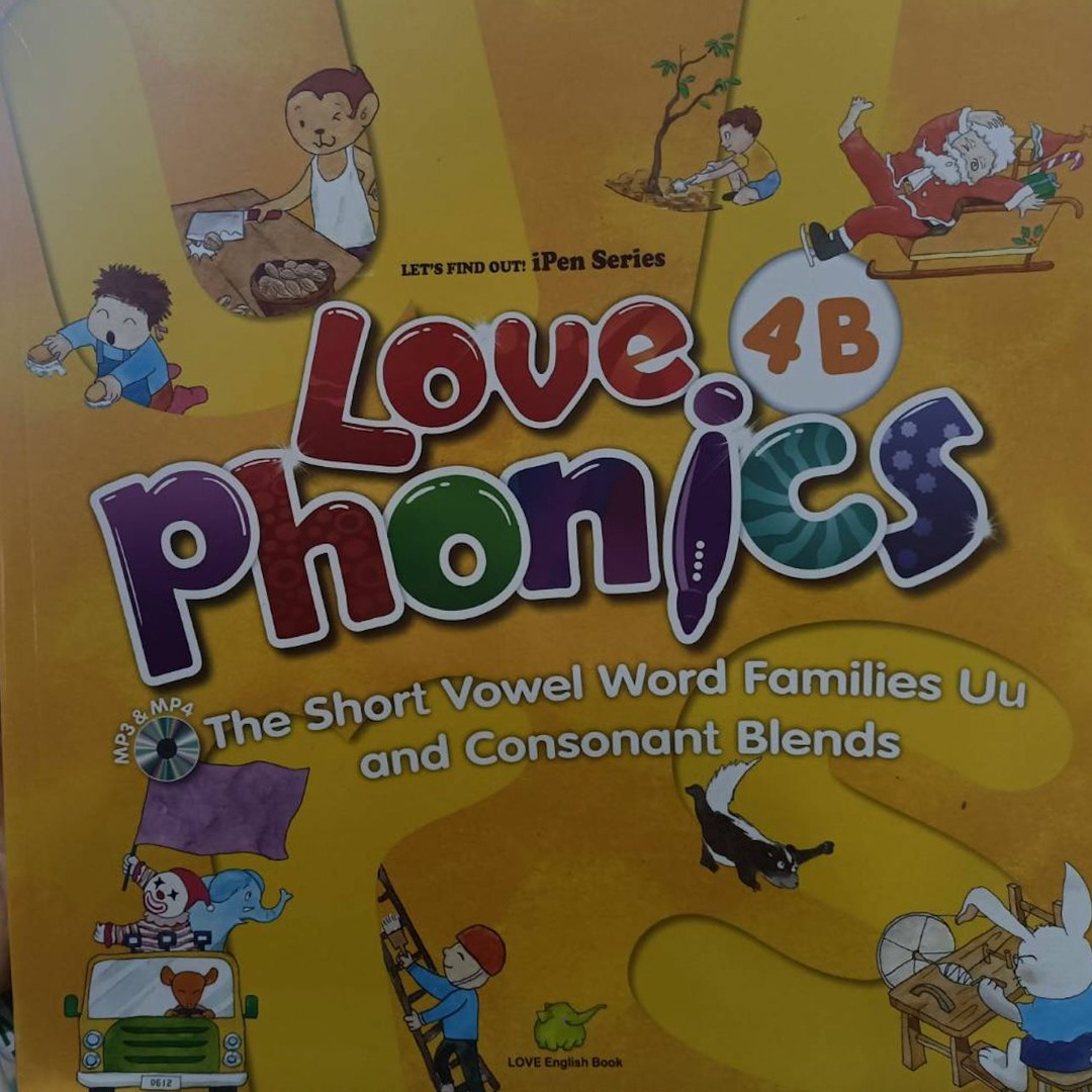 Stream LOVE English Book | Listen to LOVE Phonics 4B playlist online ...