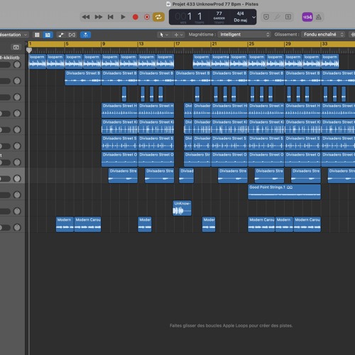 Stream Projet 433 UnknowProd 77 Bpm.Auda by UnknowProd | Listen online ...