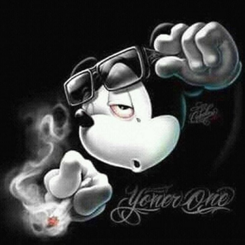 Mickey Mouse Smoking Weed Wallpaper