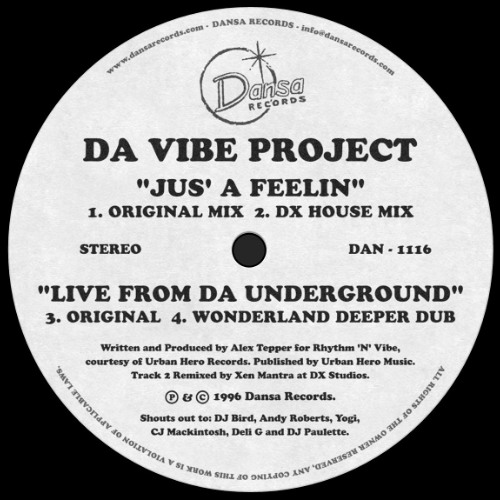 Stream Da Vibe Project - Live From Da Underground by jackk thunderr ...