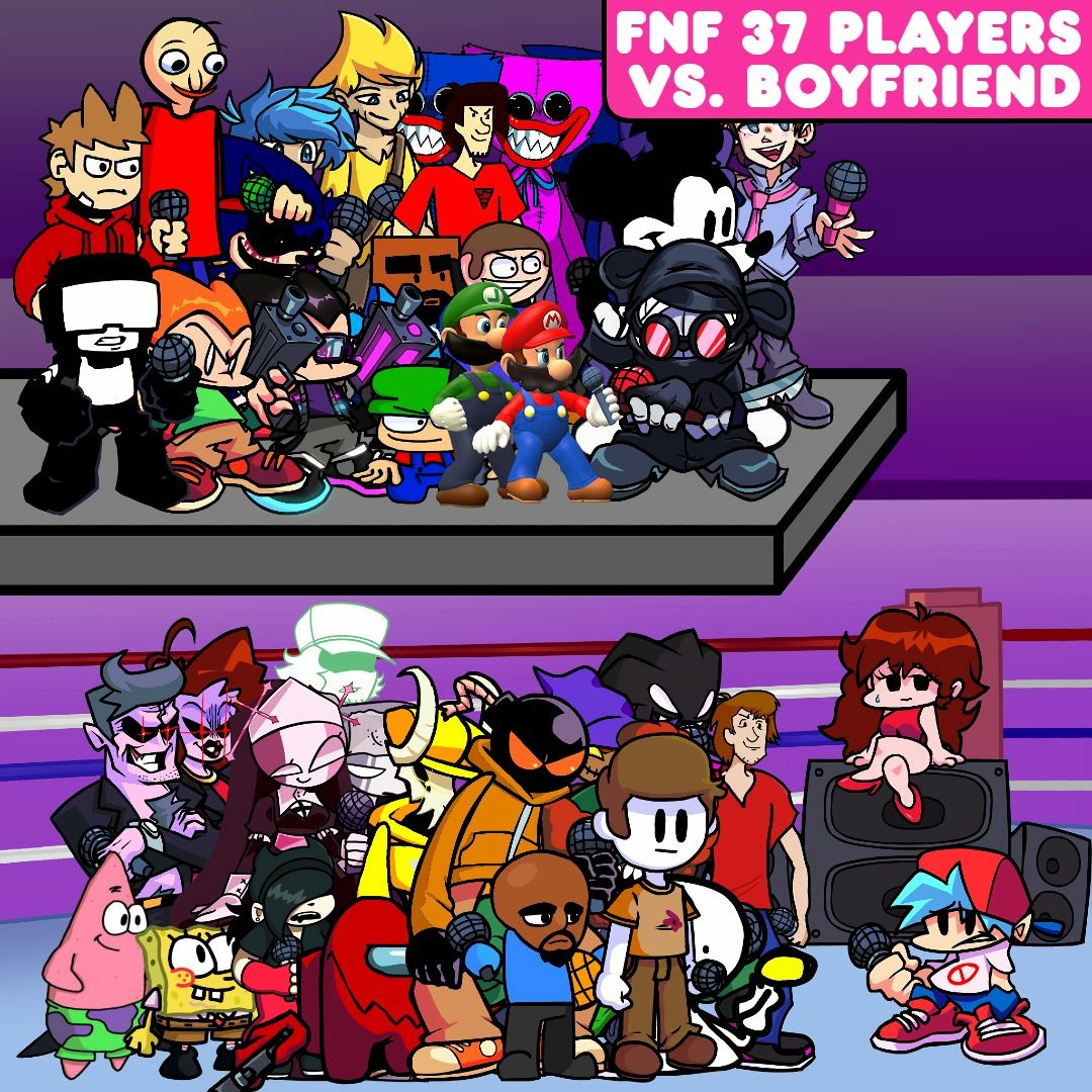 Stream FNF - Final Destination LITERAL CHAOS (37 Players vs. Boyfriend ...