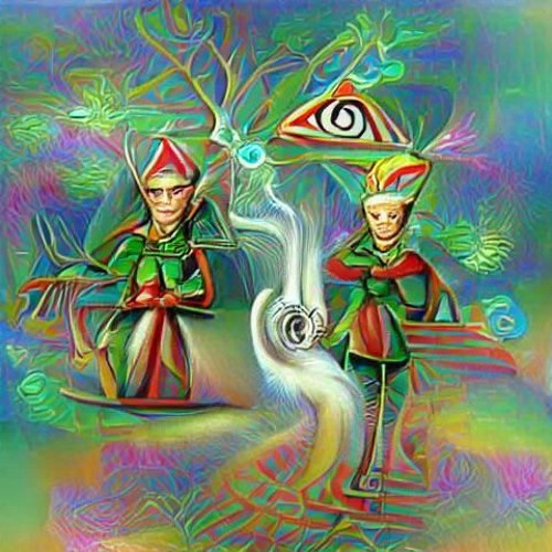 Machine Elves Art