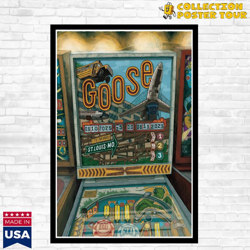 Stream Goose St Louis The Factory June 10-11 2025 Tour Poster by ...