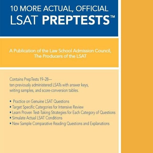 Stream |! 10 More, Actual Official LSAT PrepTests:, PrepTests 19 28 ...