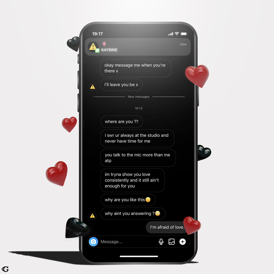 Stream Kay9ine- Afraid Of Love by OfficialKay9ine _ | Listen online for ...