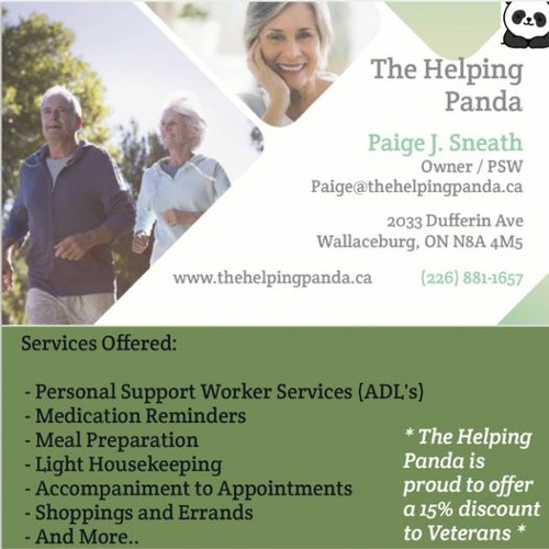 Stream The Helping Panda: Offering PSW services to people in Chatham ...