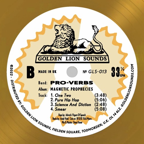 Stream GLS013 Magnets (Rap Group) & Pro-Verbs / Pro-Verbs - B1 One Two ...