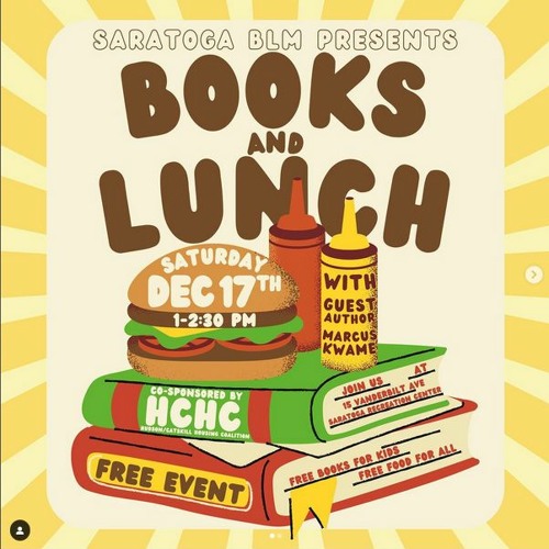 Stream Saratoga BLM Launches "Books and Lunch" by Hudson Mohawk Magazine | Listen online for ...
