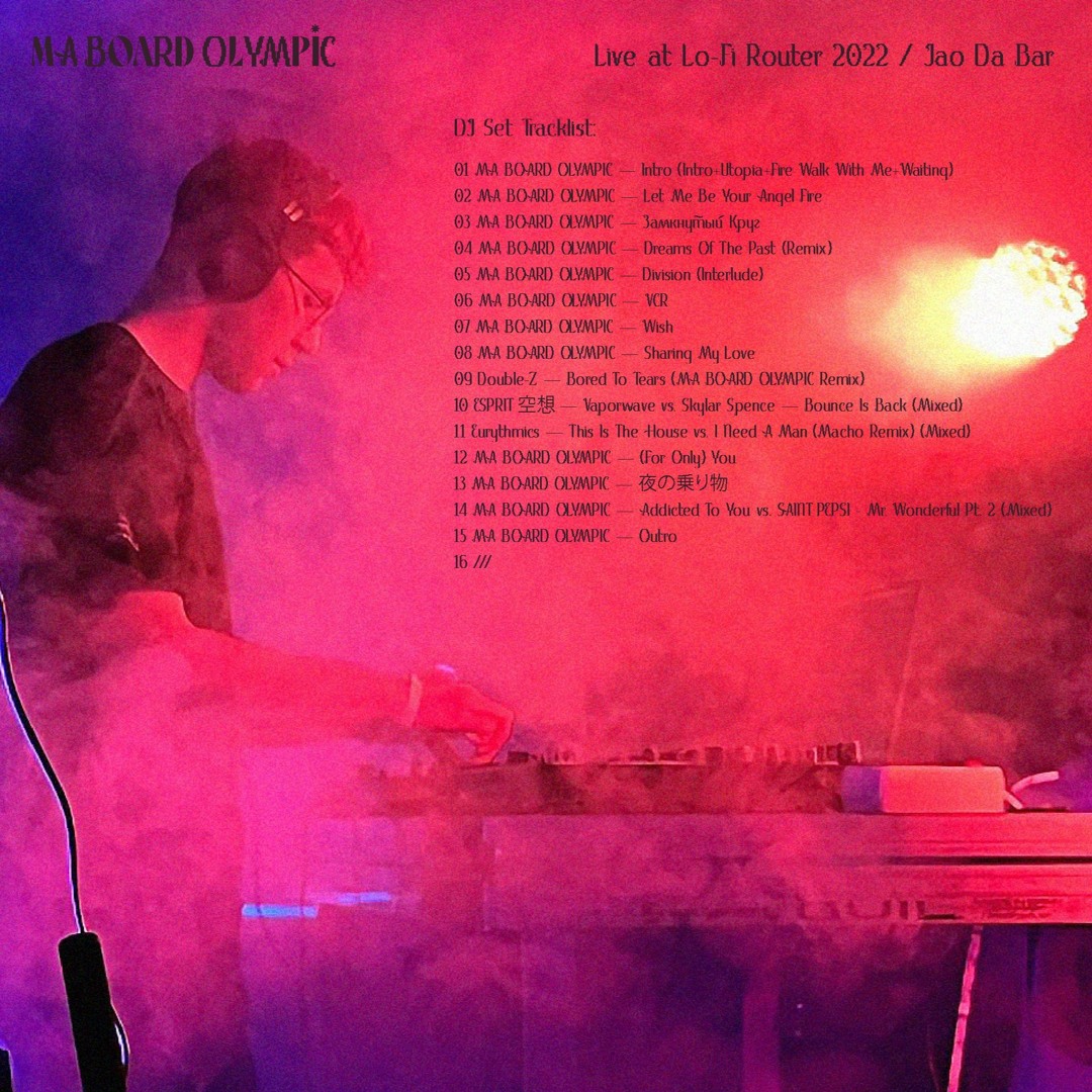 Stream MA BOARD OLYMPIC - Live At Lo-Fi Router 2022 at Jao Da Bar by MA ...