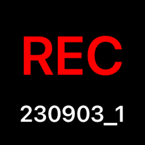 Stream REC_20230903_1(1).wav by Cinoman | Listen online for free on ...