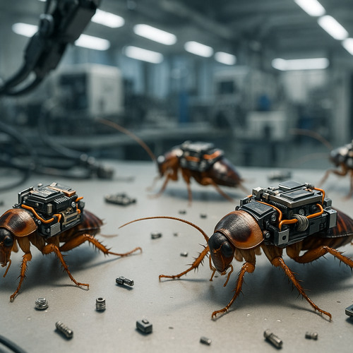 Stream Cyborg Cockroaches: How AI-Powered Insect Robots Are ...