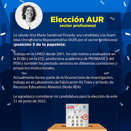 Stream Elección AUR Soy Ana María Sandoval Poveda by Ana María Sandoval ...