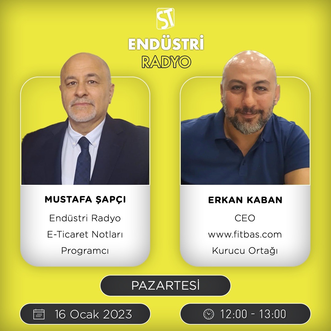Stream Erkan Kaban - Mustafa Şapçı ile E-Ticaret Notları by ST Endüstri ...