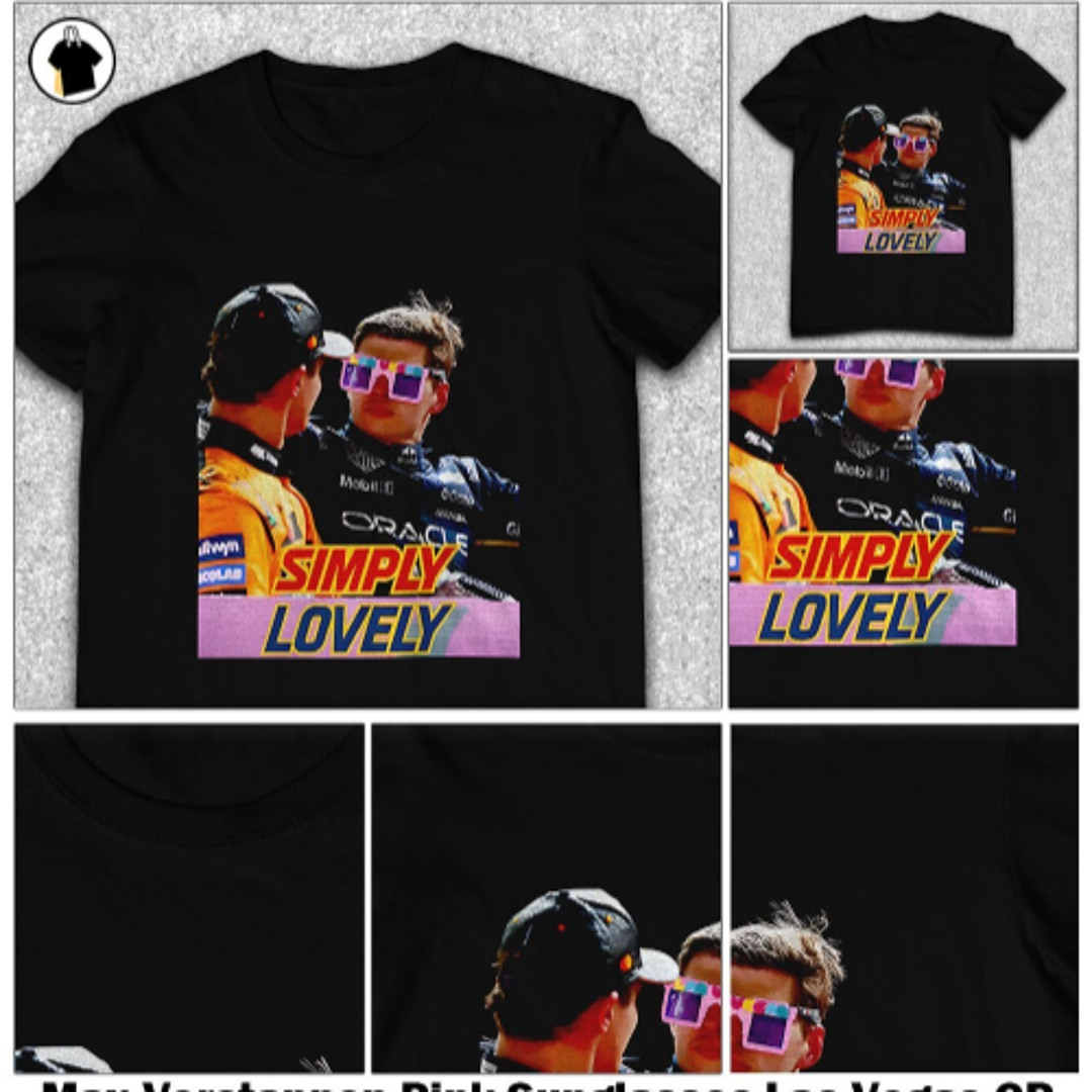 Stream Max Verstappen Pink Sunglasses Las Vegas GP 2025 Simply lovely ...