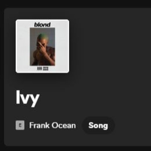 Stream ivy frank ocean by kuala | Listen online for free on SoundCloud