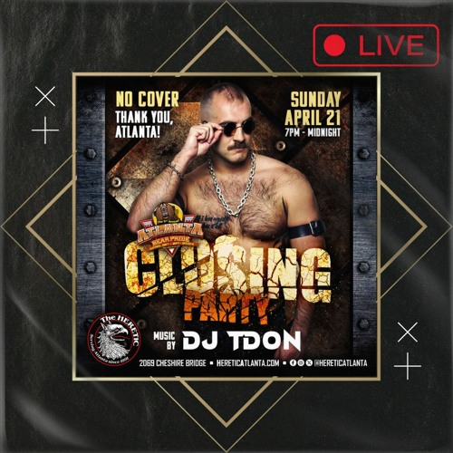 Stream Live @ ATL Bear Pride 2024 - DJ TDon (Disco - Funky - Tech House ...