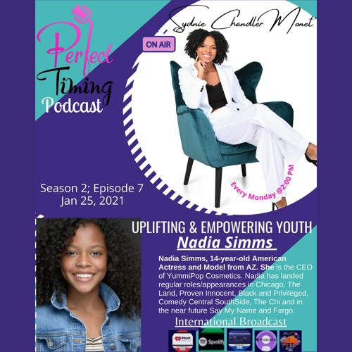 Stream 14 Year Old Nadia Simms talks Acting, Modeling & Running a ...