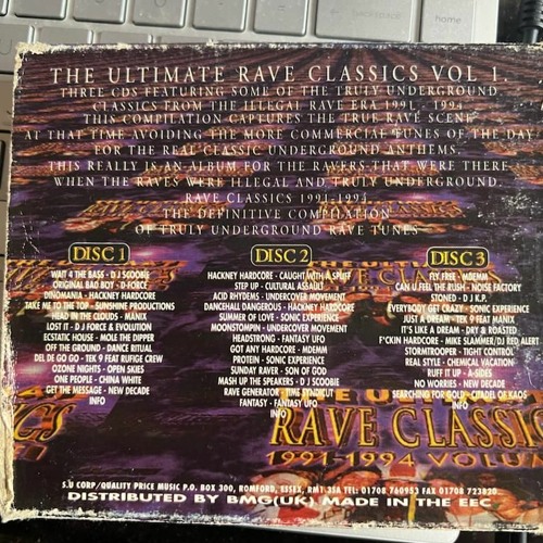 Stream Ultimate Rave Classics CD 1 by eigenspace | Listen online for ...
