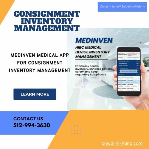 Stream Consignment Inventory Management by Cloud-in-Hand® Solutions ... Stream Consignment Inventory Management by Cloud-in-Hand® Solutions ...