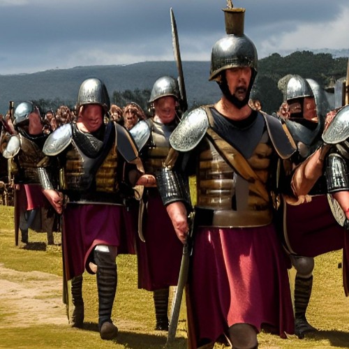 Roman Soldiers Marching