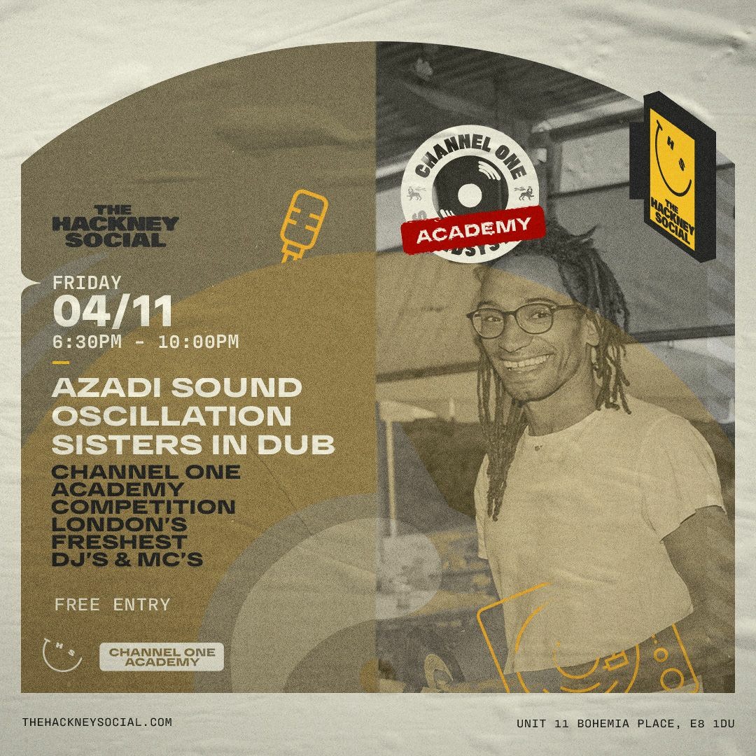 Stream Channel One Academy - Azadi Sound (Hosted by Mikey Dread & Ras ...