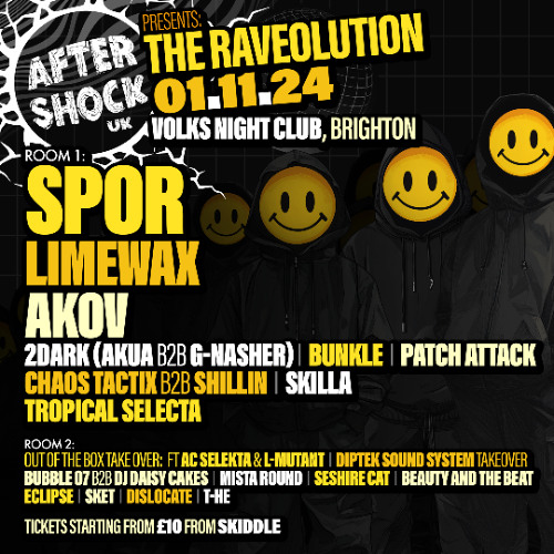 Stream Bunkle DJ Set - Aftershock - Volks, Brighton by WONK#AY RECORDS ...