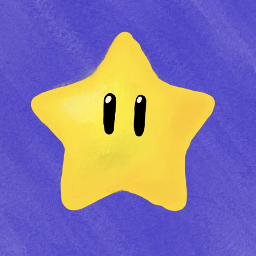 Yellow Mario Galaxy Stars