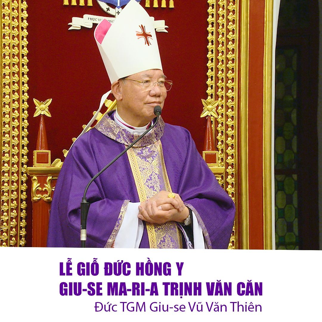 Stream Bài giảng || Thánh lễ giỗ Đức Hồng Y Giu-se Ma-ri-a Trịnh Văn ...
