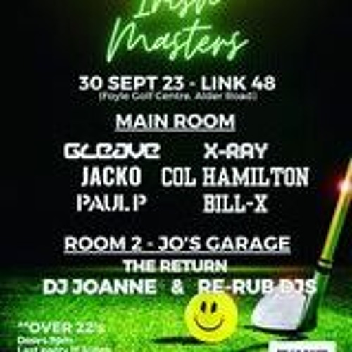 Stream DJ BILL - X IRISH MASTERS WARM UP SEPT 23.WAV by charlie dillon ...