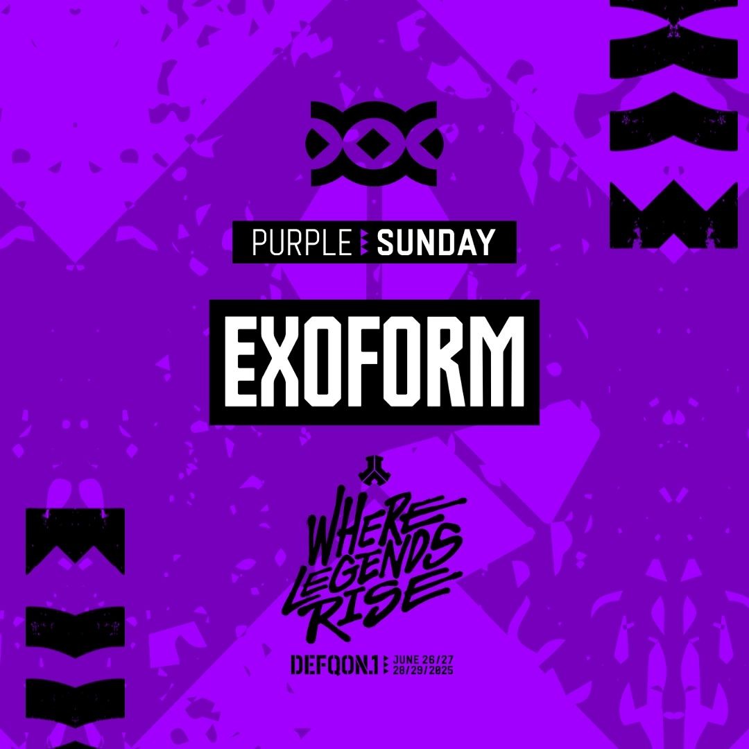Stream Exoform | PURPLE | Sunday | Defqon.1 2025 by Defqon.1 | Listen ...
