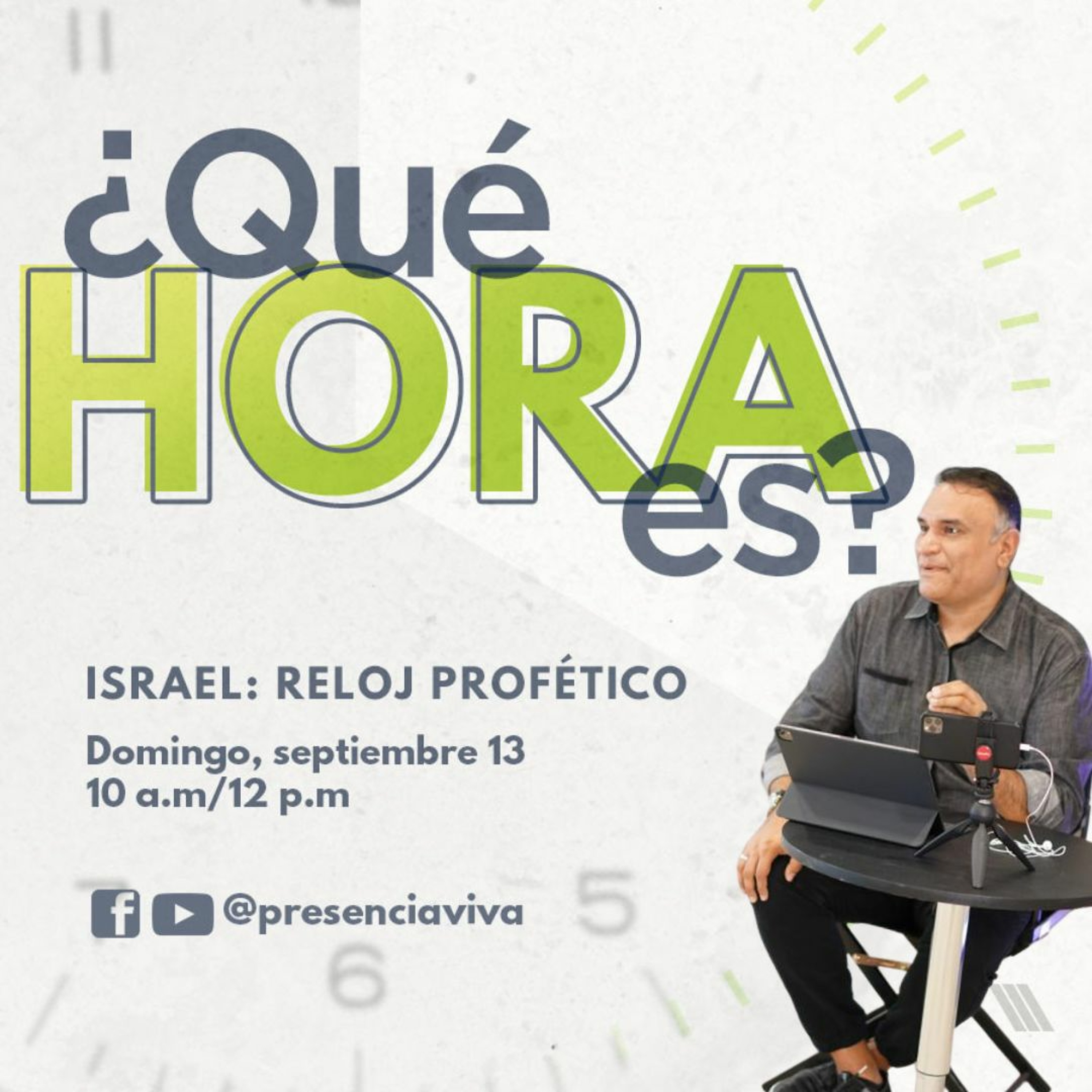 Israel Reloj Profético l ¿Qué hora es? l Edwin Castro – Presencia Viva ...