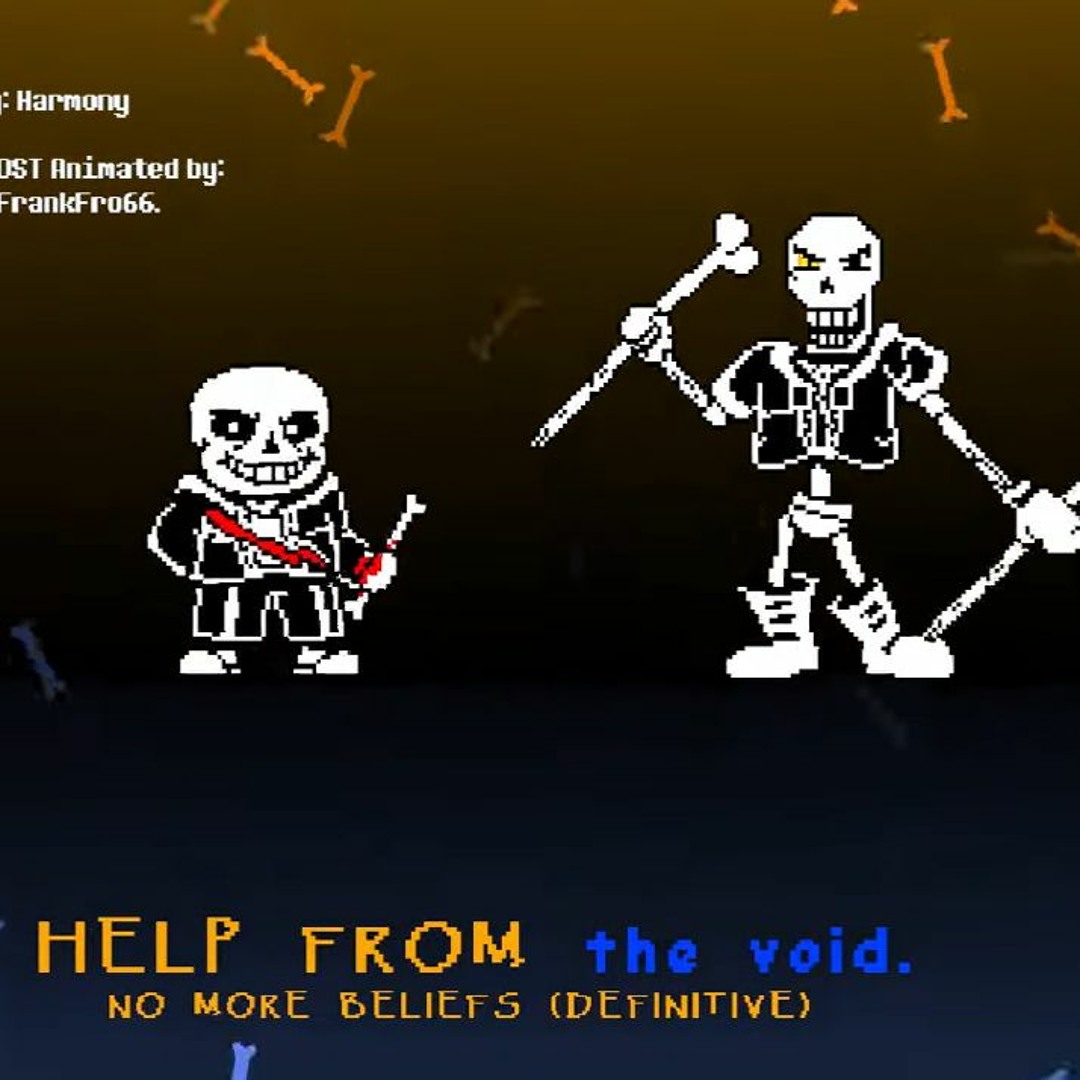 Stream Undertale: Help from the Void - No More Beliefs (Definitive) by ...