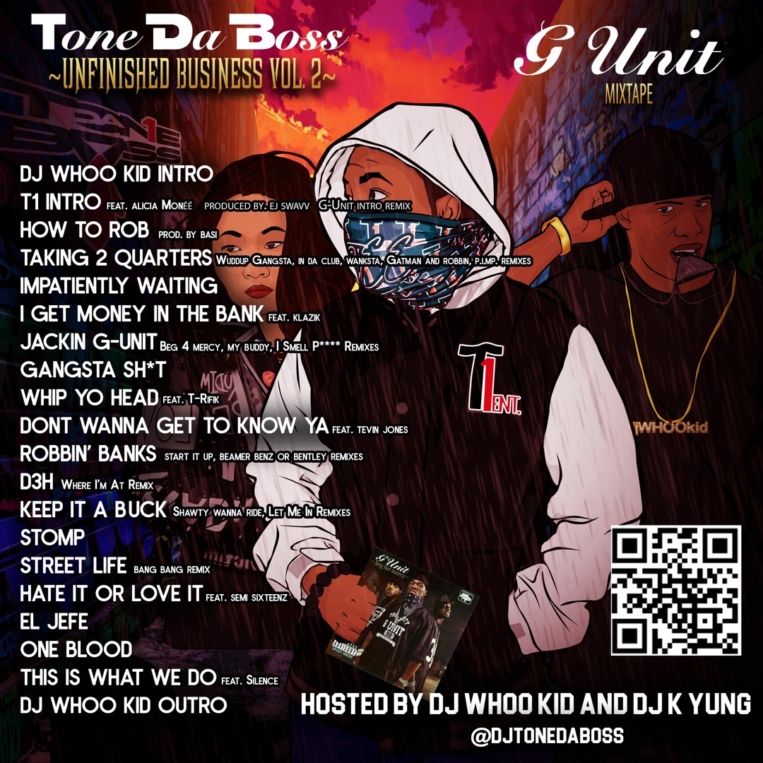 Stream 01. Dj Whoo Kid Intro by Tone Da Boss | Listen online for free ...