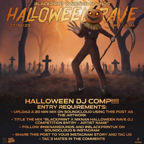 Stream BLACKPRINT X NIKNAN HALLOWEEN RAVE DJ COMPETITION ENTRY - SALAD ...