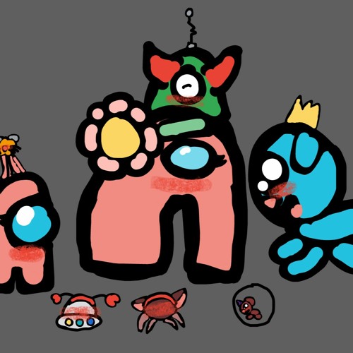 Stream Really cute pink ( among us ) | Listen to The floor is lava meme ...