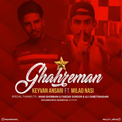 Stream Ghahreman ( milad nasi & keyvan ansari) by MILAD NA30 | Listen ...