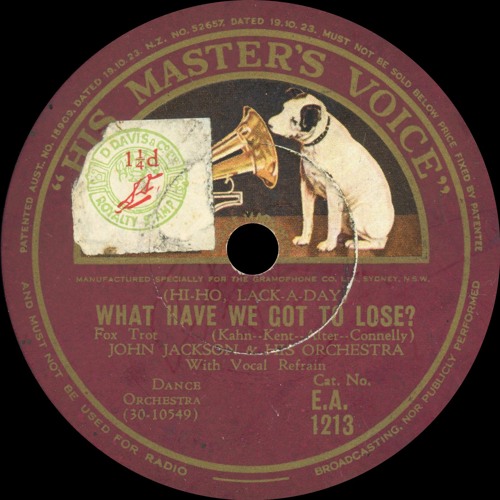 Stream John Jackson & his Orchestra - (Hi-Ho, Lack-A-Day) What Have We ...