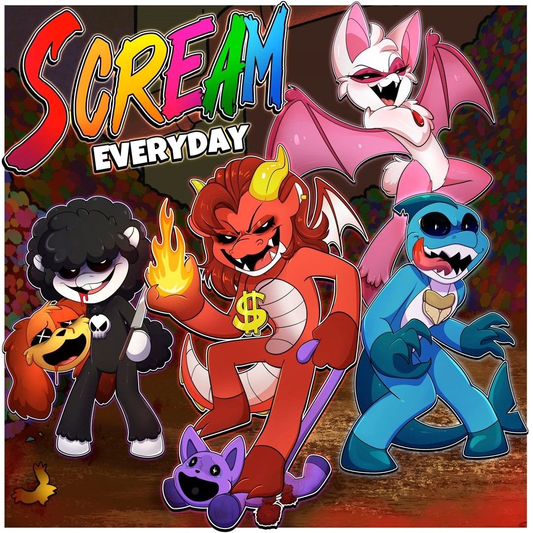 Stream Scream Everyday! (Nightmare Critters Theme Song) Poppy Playtime Chapter 4 by Raposa ...
