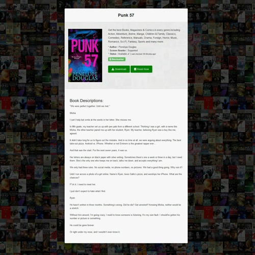 Stream Read & Download Punk 57 by Penelope Douglas from Schell350 ...