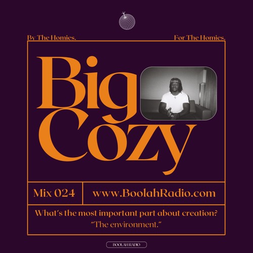 Stream Mix 024 - Big Cozy Guest Mix by Boolah Radio | Listen online for ...