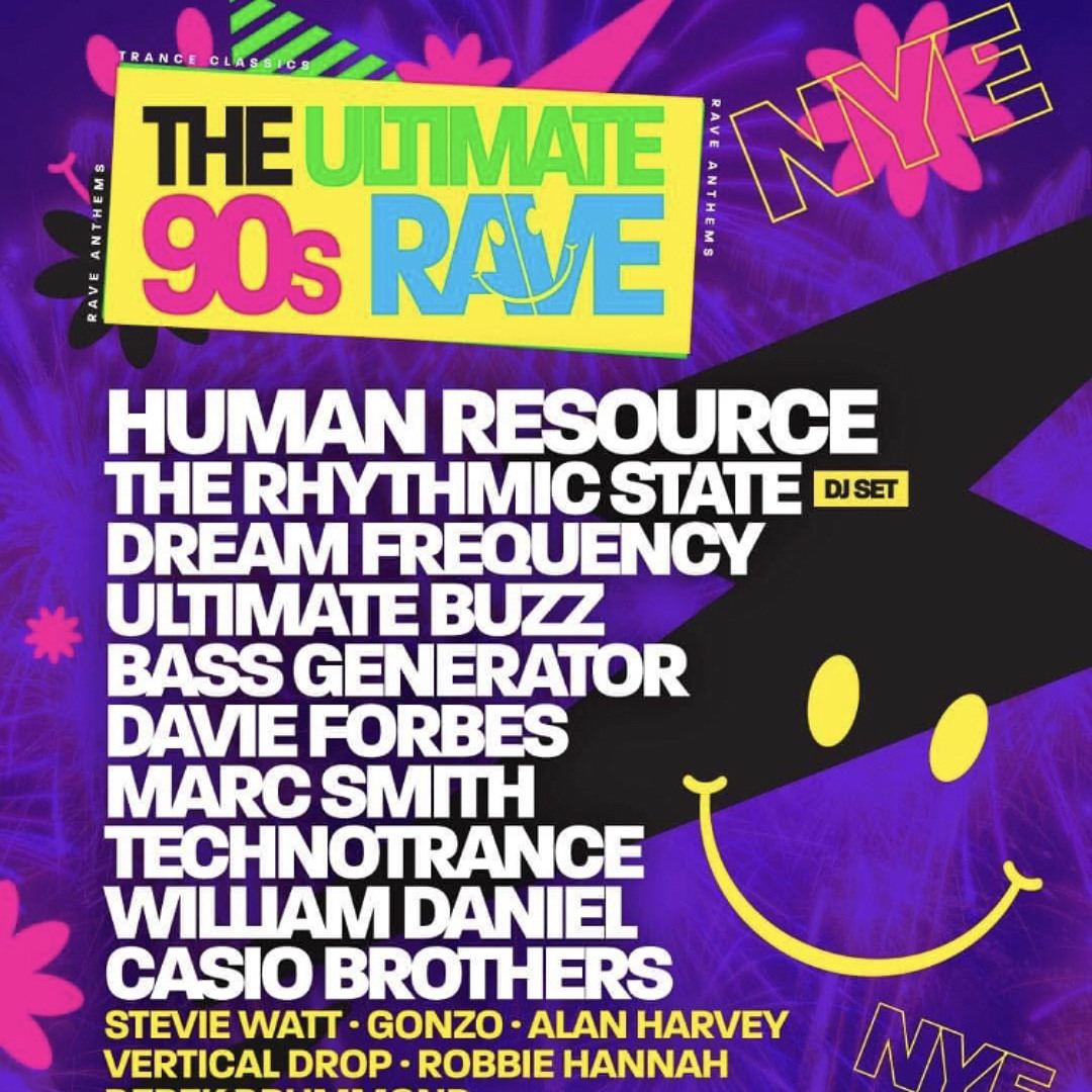 Stream William Daniel x The Ultimate 90s Rave NYE 2024 x Glasgow by ...