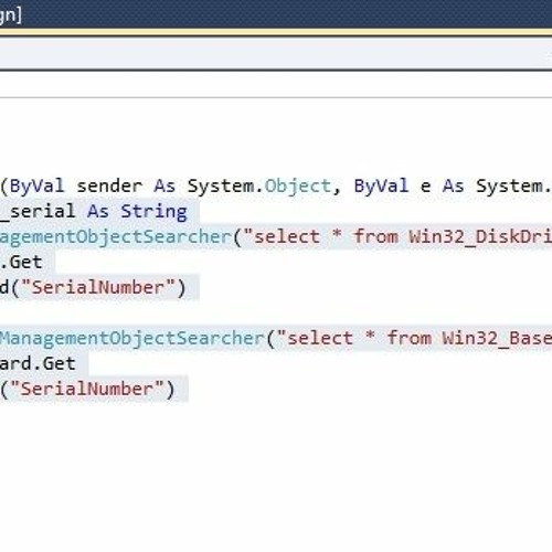 Stream Getting Motherboard Serial Number In Vb.net from Christian ...