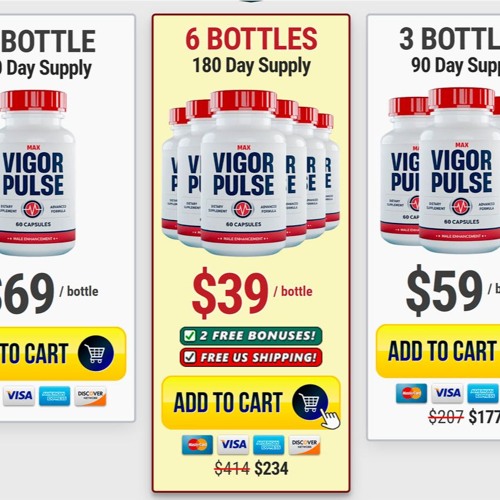 Stream Max Vigor Pulse- Enjoy Like Never Before - Order Now by MichAaln | Listen online for free ...